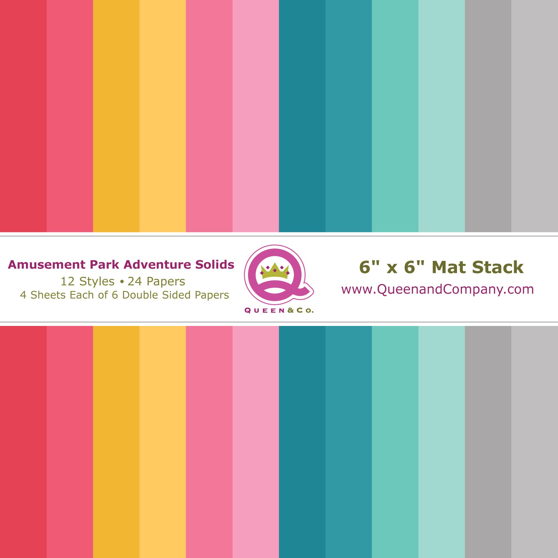 Amusement Paper Solid – Queen & Co