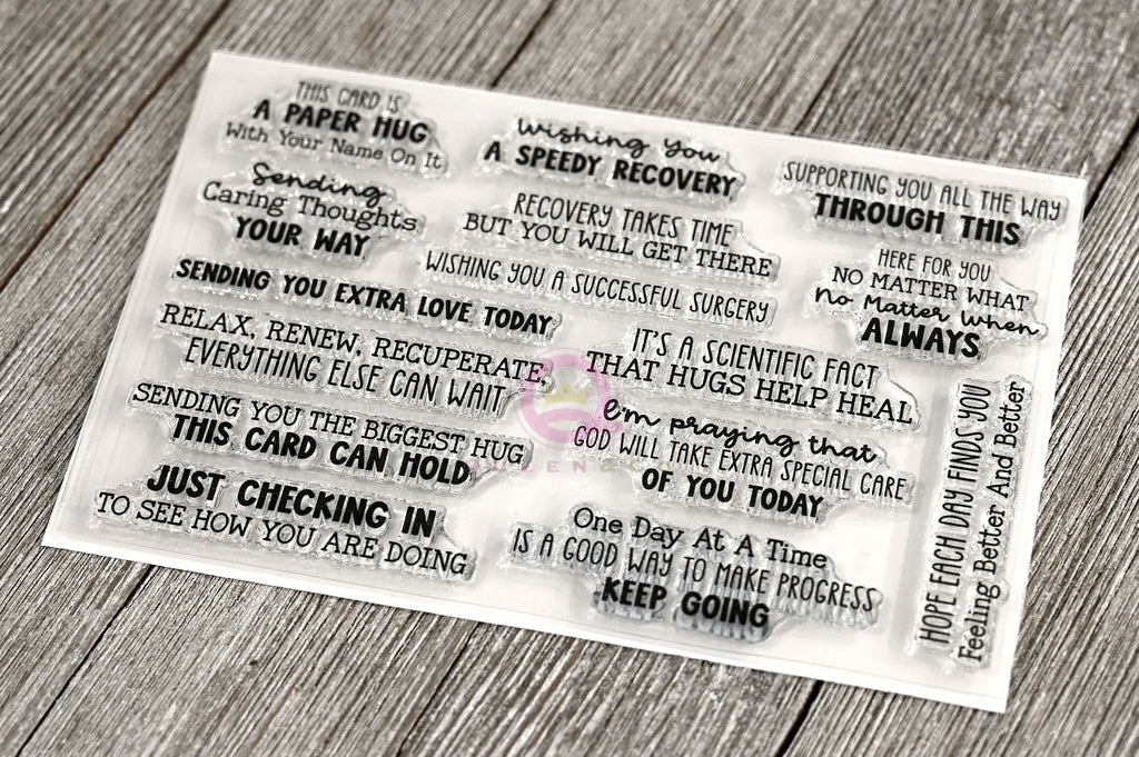Feel Better Stamp Set – Queen & Co