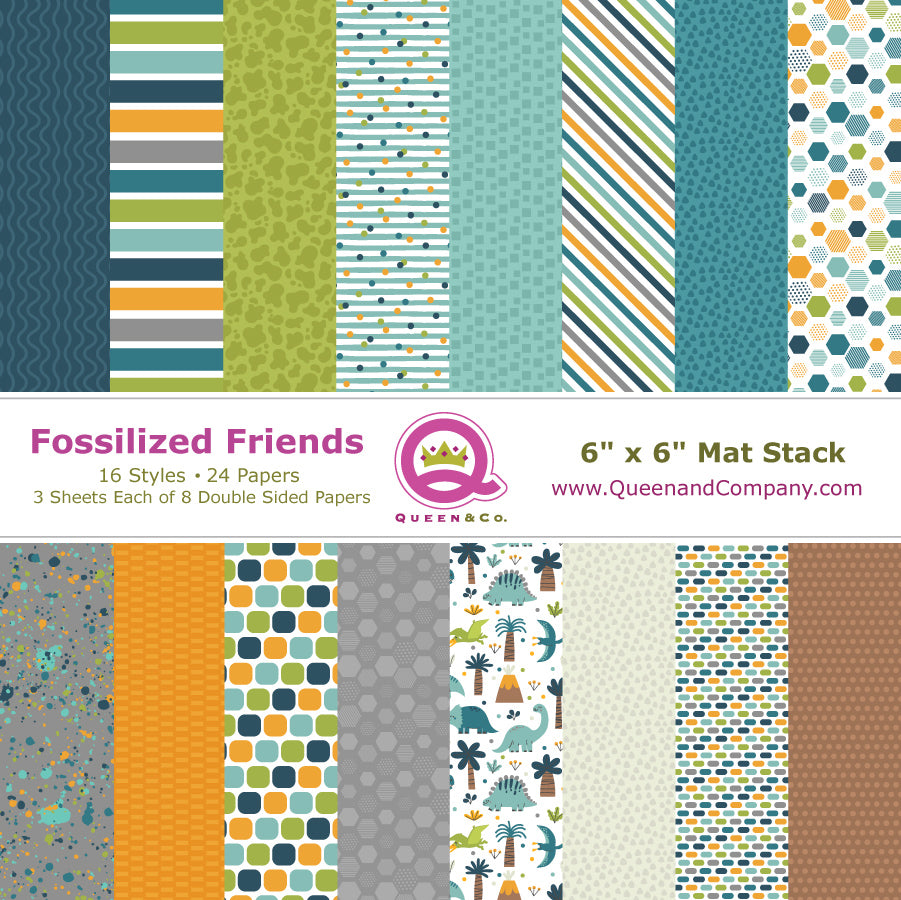 Fossil Friends Paper Pad – Queen & Co