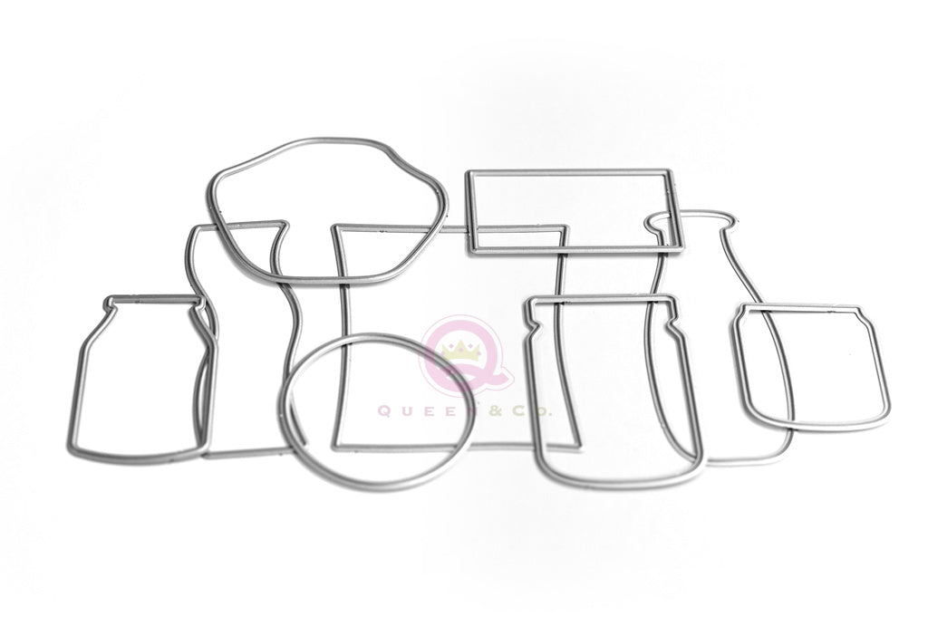 Perfect Pair Outline Die – Queen & Co