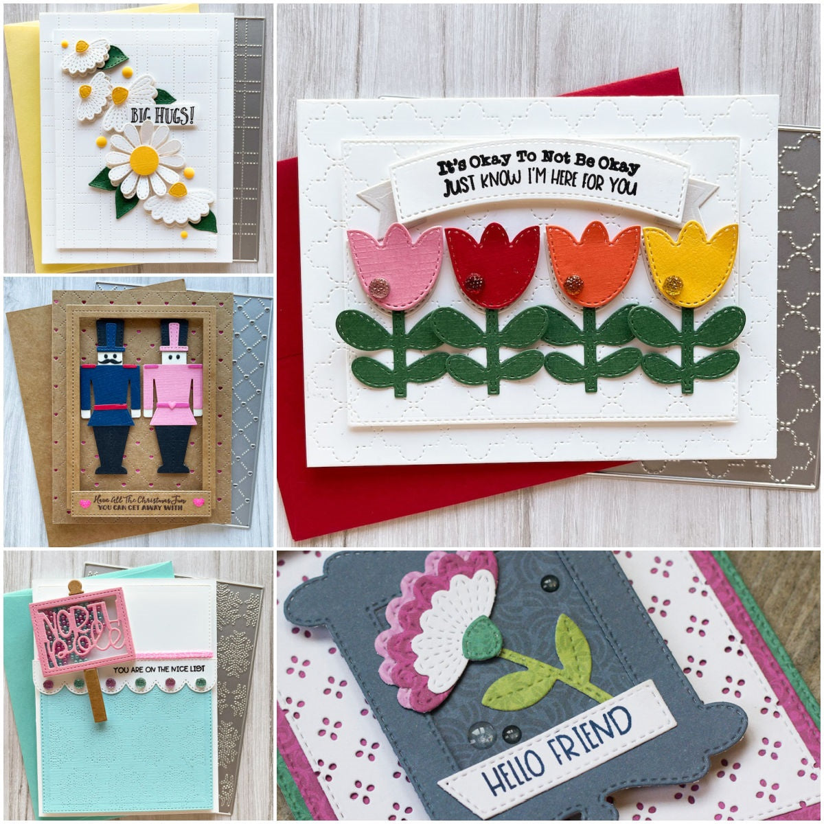 Solid Backdrop Die Set #1 – Queen & Co