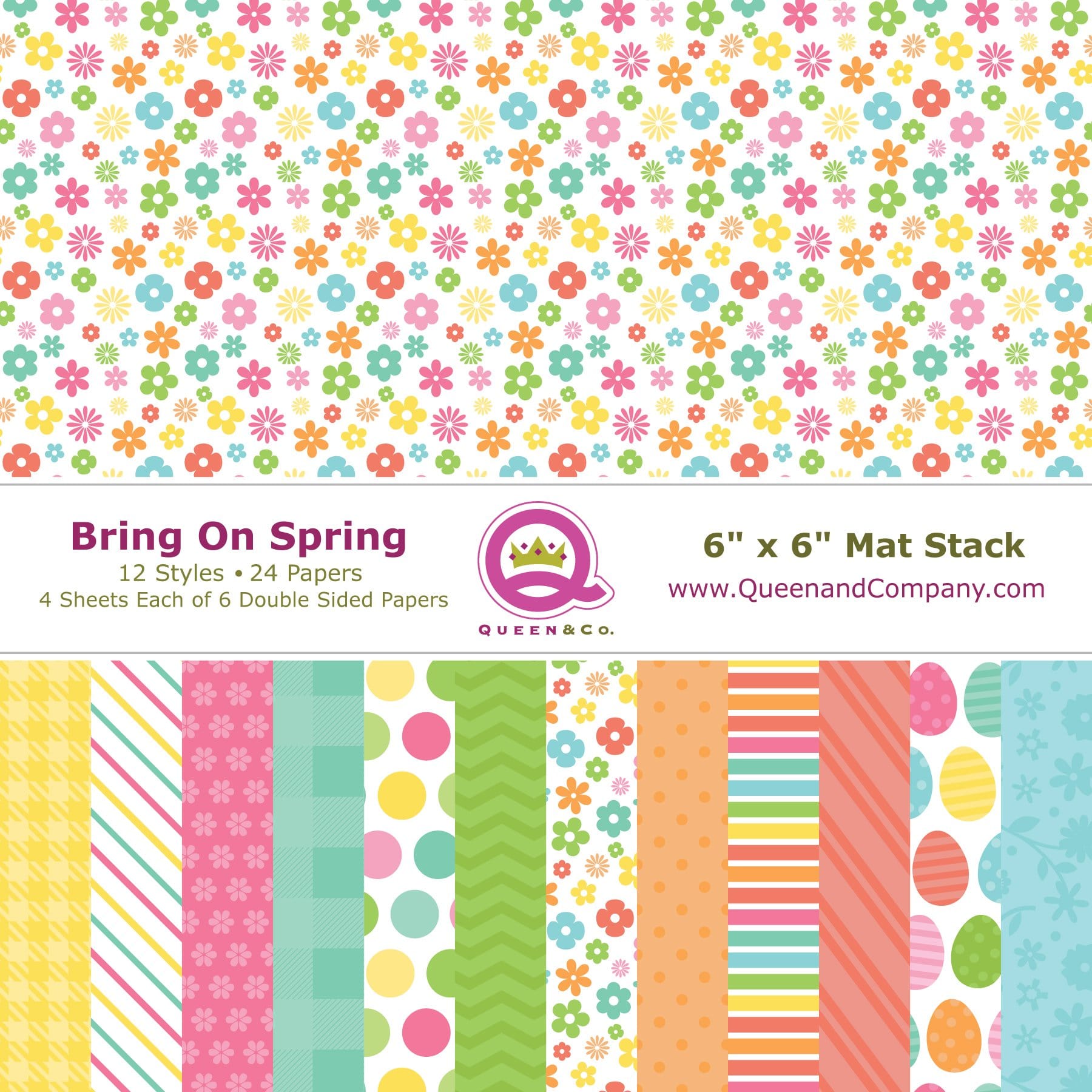 Bring On Spring Paper Pad – Queen & Co